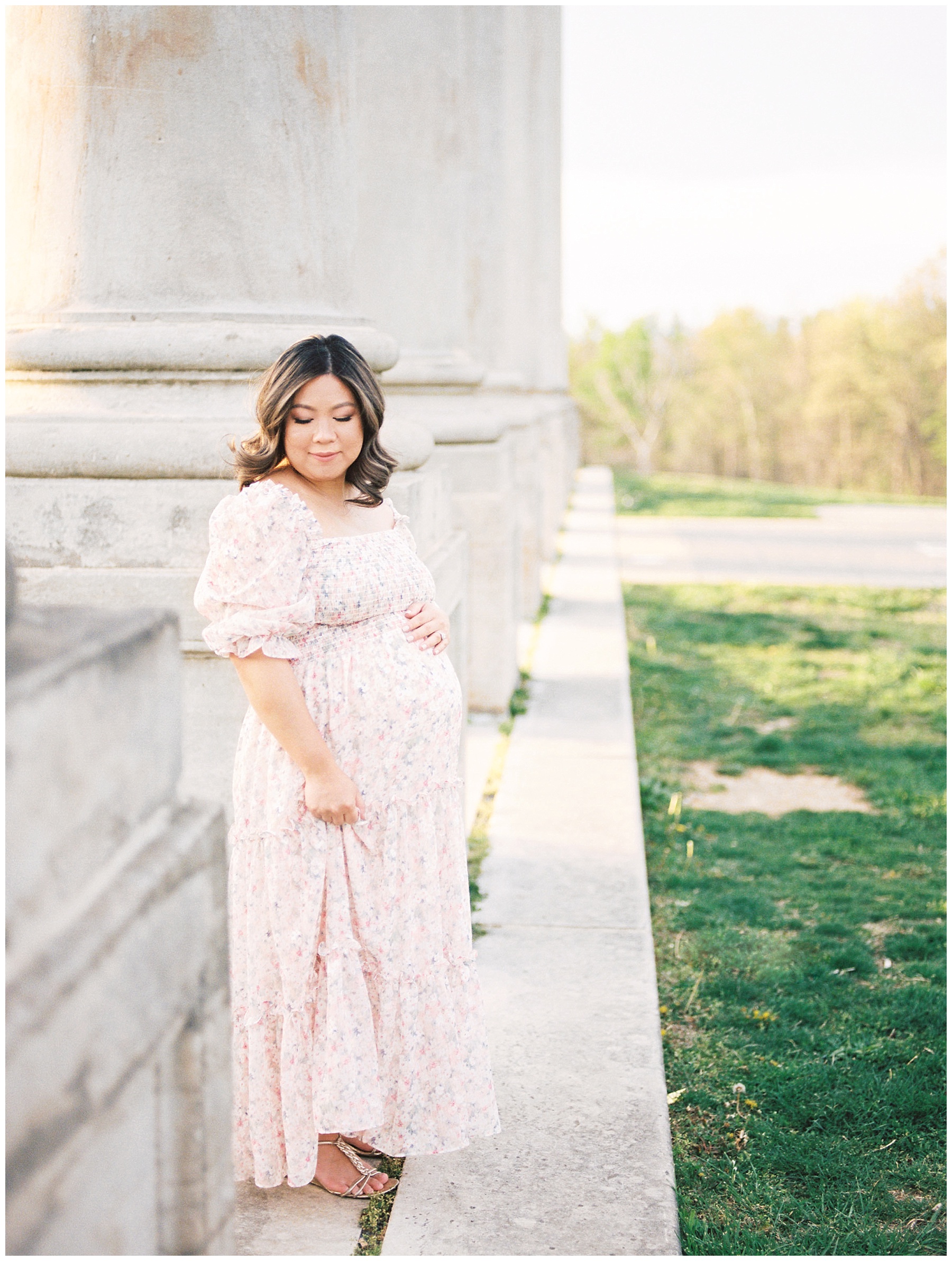 Washington, DC Maternity Photographer | National Arboretum Maternity